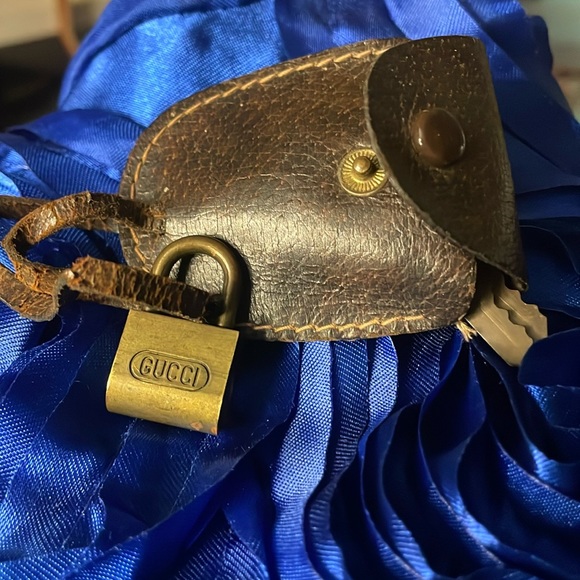 Gucci | Accessories | Gucci Lock And Key Pouch | Poshmark